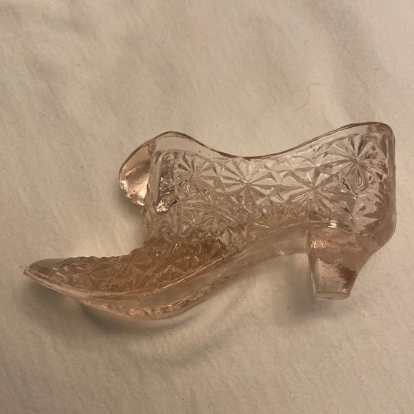Art | Authentic Fenton Handmade Glass Boot | Poshmark
